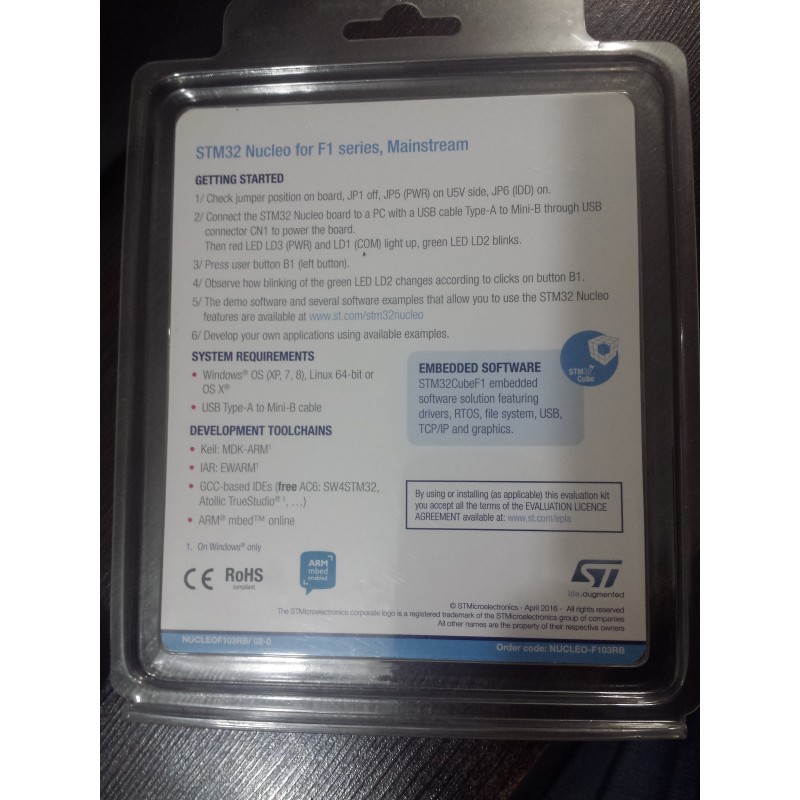 ‫STM32F103 Nucleo-64 -فروشگاه اینترنتی آی سی کالا‬